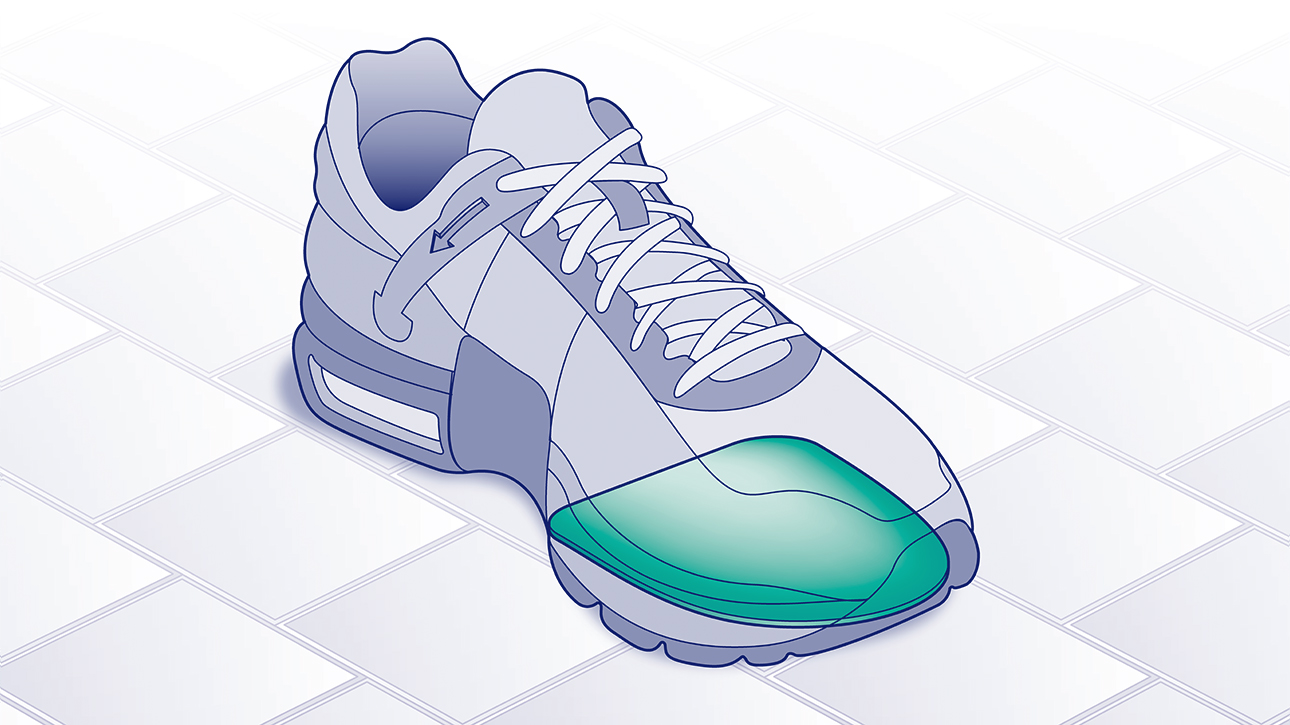 Composite materials for athletic footwear - Toray PMC